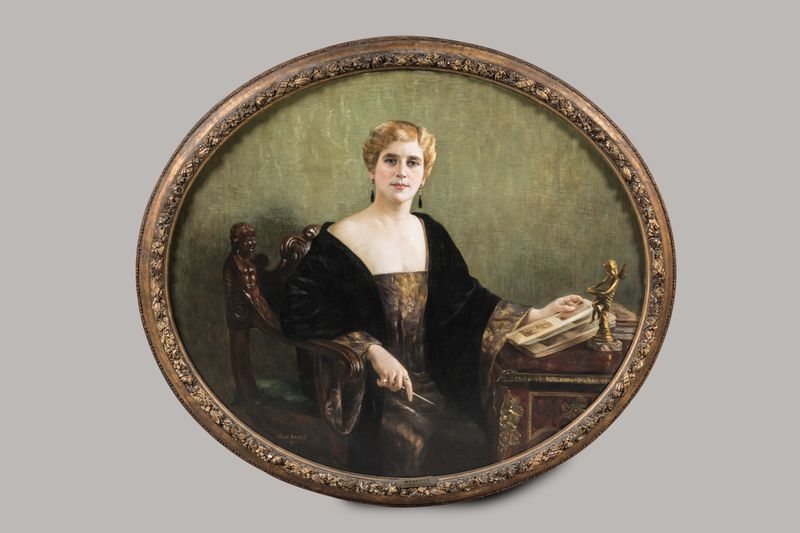 Albert Baure | Portrait de la Marquise de Rohan Chabot | MutualArt