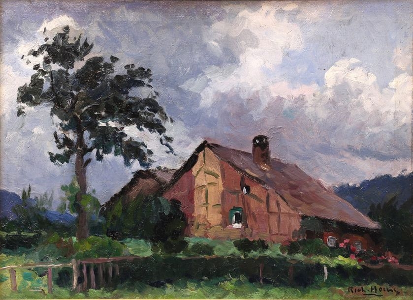 Richard Heintz | Vent d’Ouest en Ardennes (1917) | MutualArt