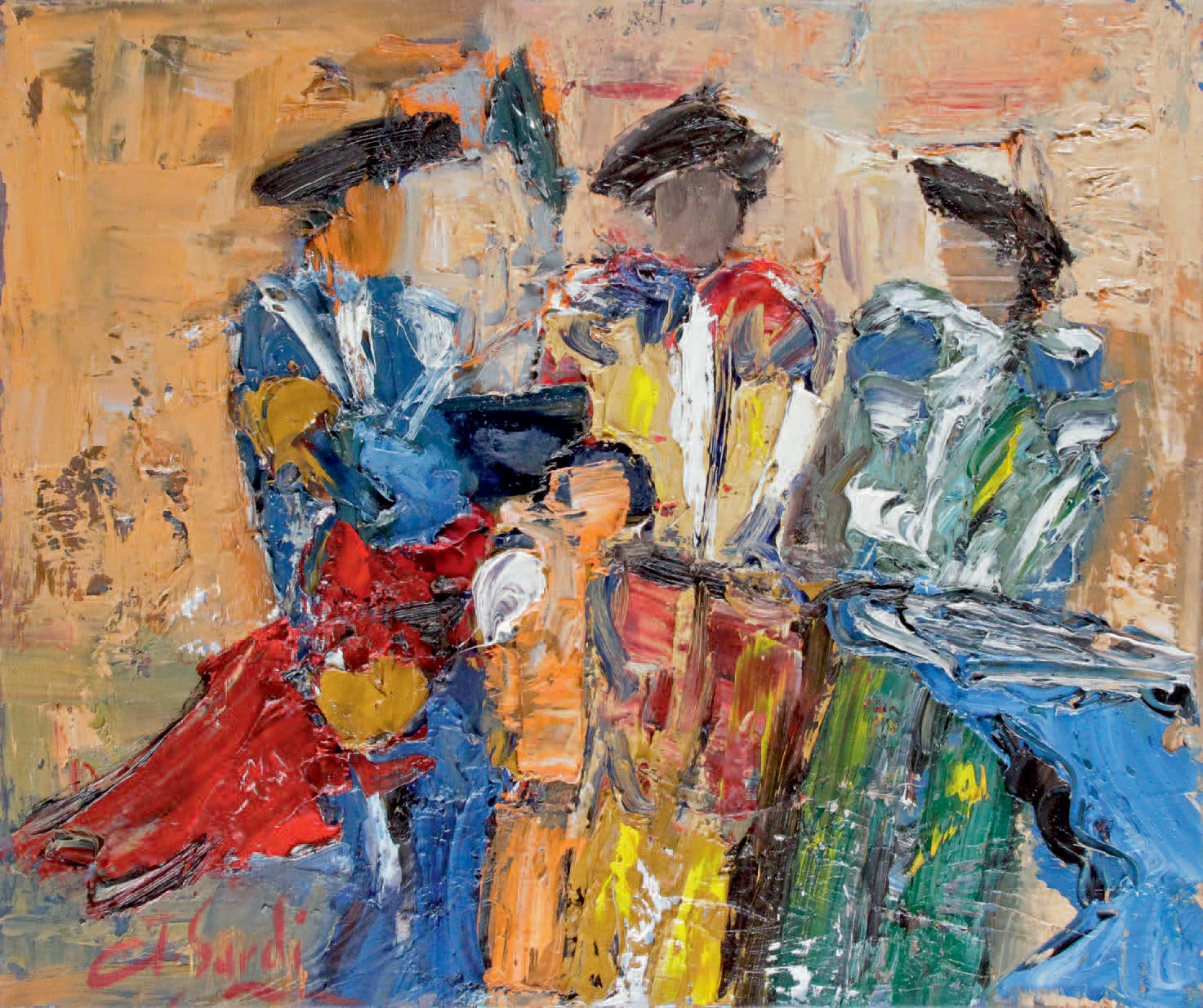 Jean Sardi | Les Toréadors | MutualArt