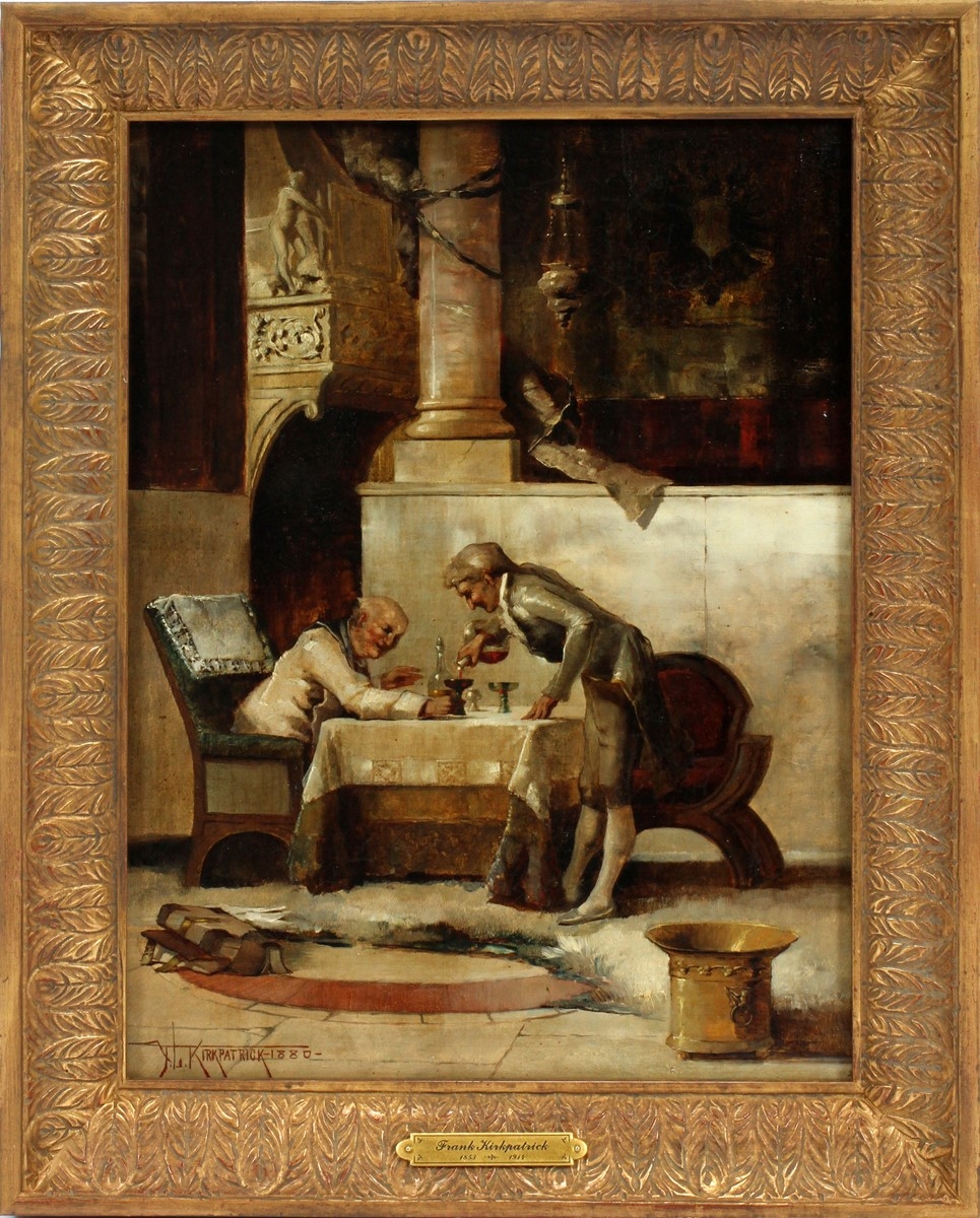 Frank LeBrun Kirkpatrick | Portrait of countess Kessler as full figure ...