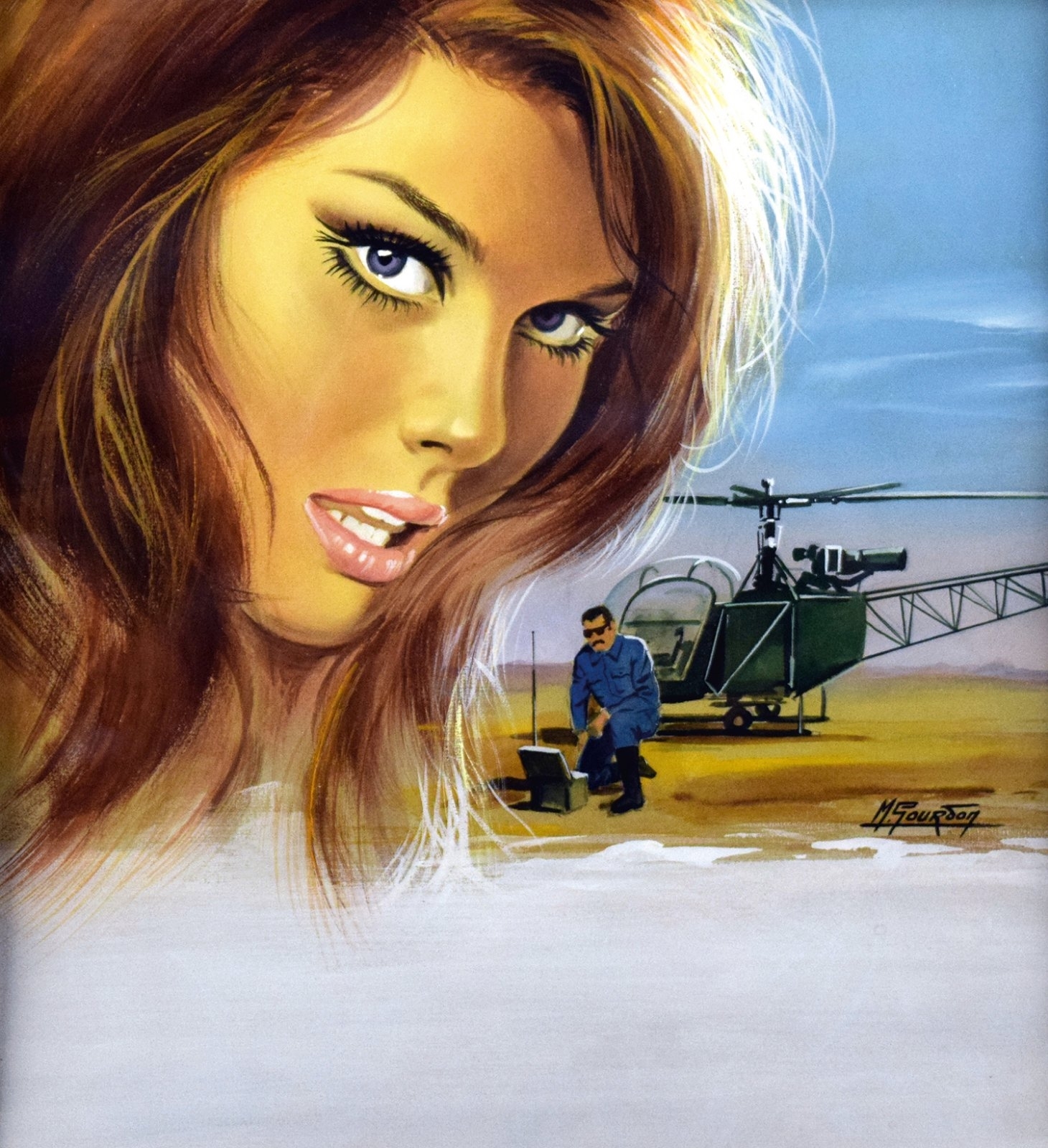 Michel Gourdon | ROMAN FLEUVE NOIR | MutualArt