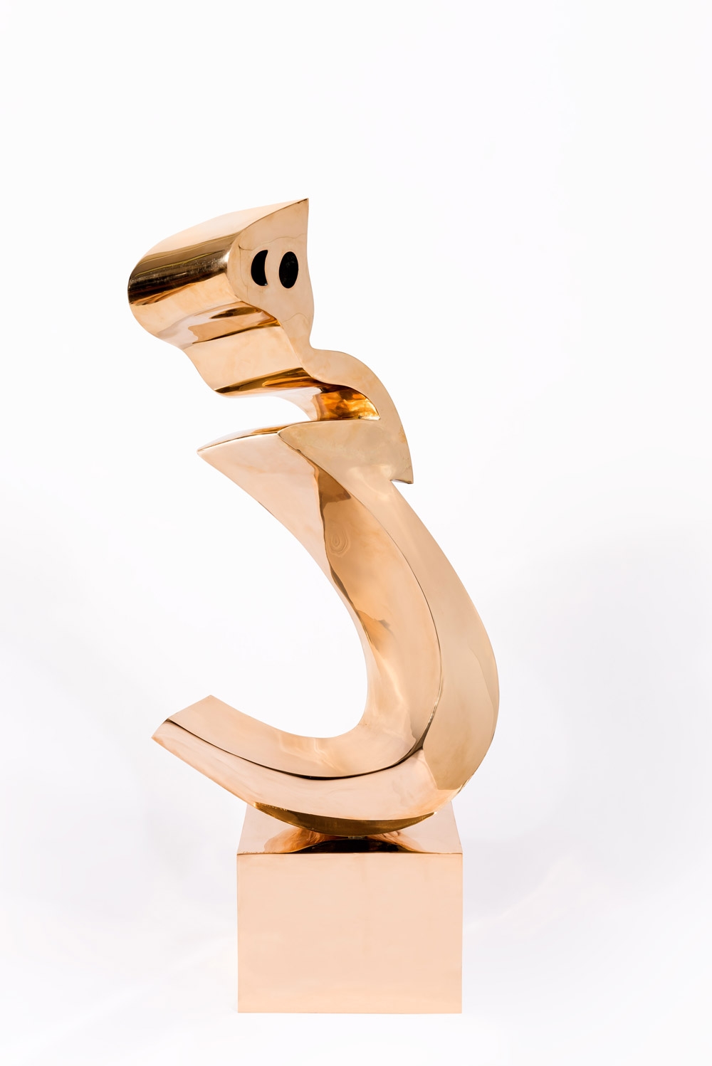 Parviz Tanavoli | Standing Heech Lovers (2007) | MutualArt