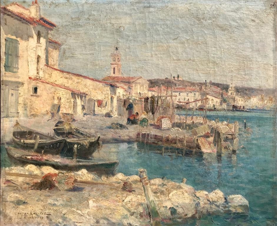 Gaston Marie Anatole Roullet | La fête du Rédempteur à Venise. | MutualArt