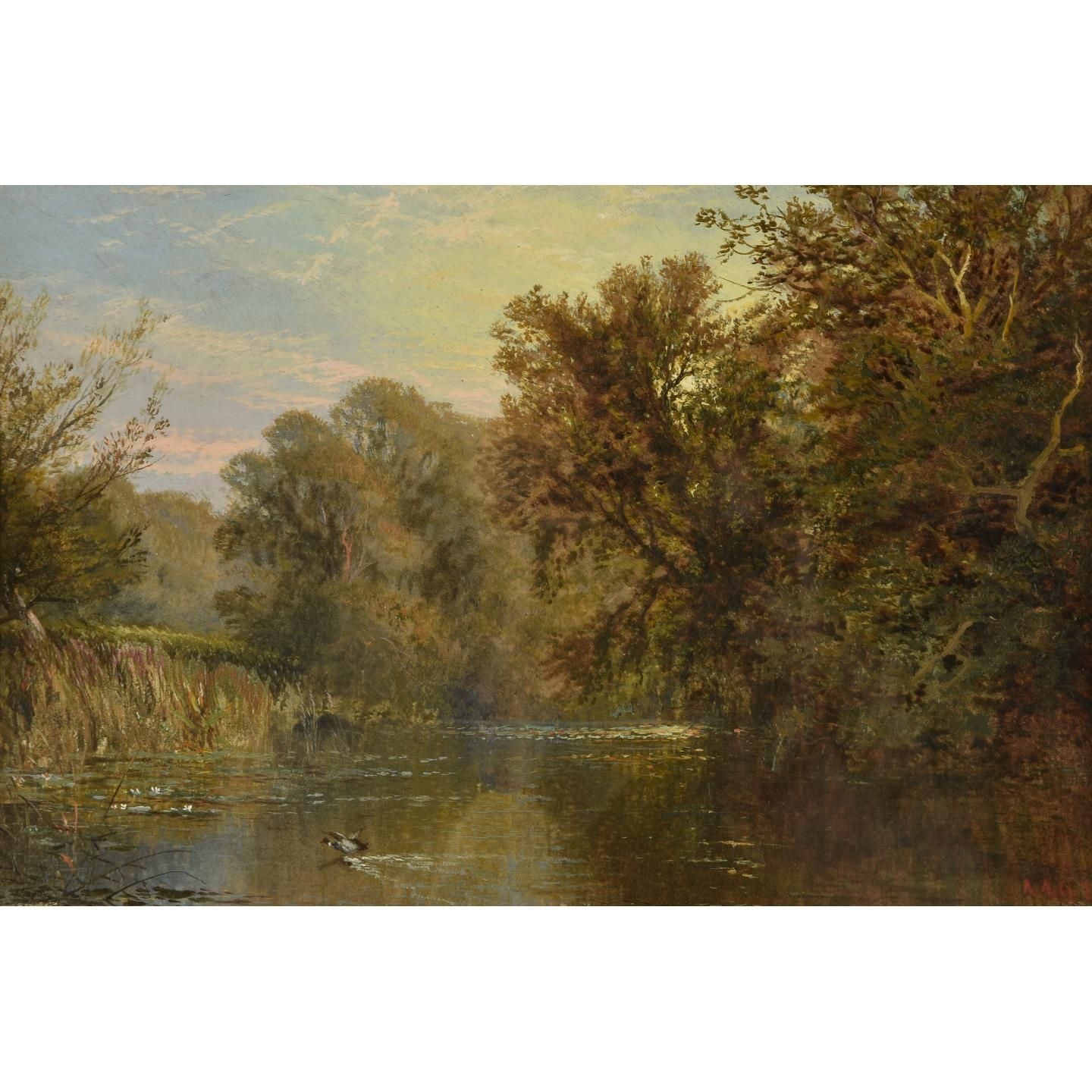 Alfred Augustus Glendening Jr. | The Thames at Donnington | MutualArt