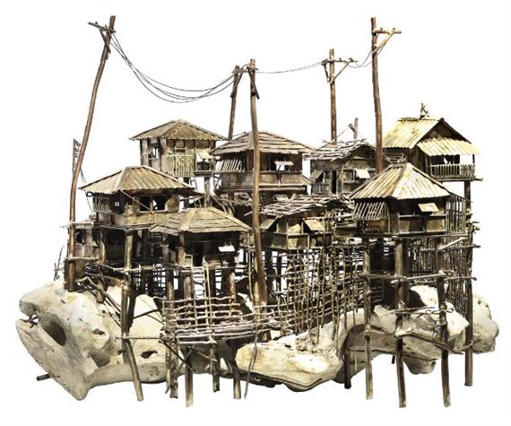 Michael Cacnio | Bahayan - Munting Pangarap Series (2007) | MutualArt