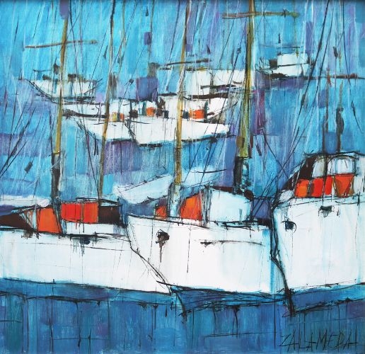 Oscar Zalameda | Sailboats | MutualArt
