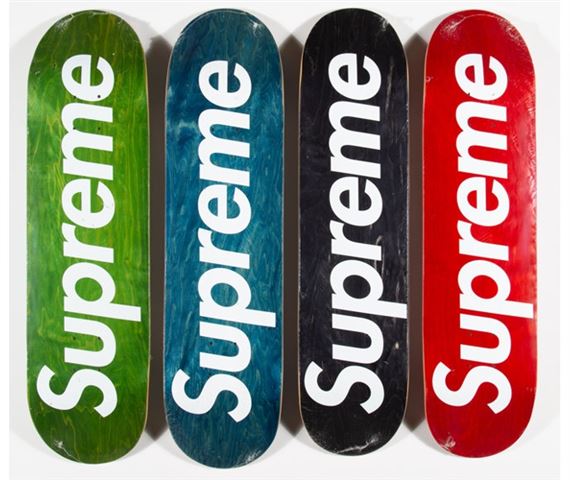 Supreme | Logo Decks, set of four (2008) | MutualArt
