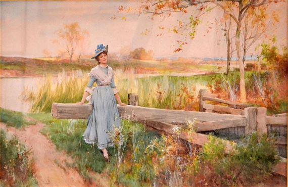 Alfred Augustus Glendening Jr. | GARDEN SCENE | MutualArt