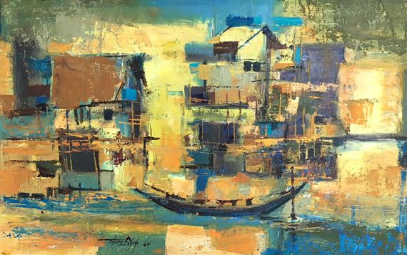 Thien-Shih Long | Kelong on Water (1964) | MutualArt