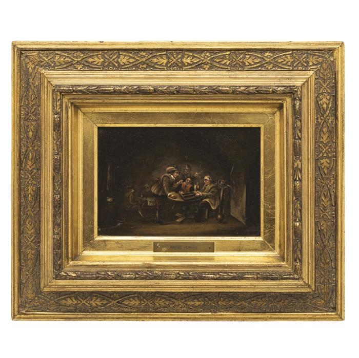 Franz Verhas | Escena de taberna | MutualArt