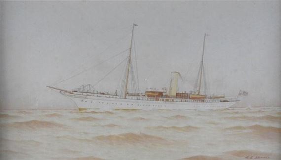 A. E. Morris | T.S.S.Y. Warrior 1904, Built by Ailsa Shipbuilding Co ...