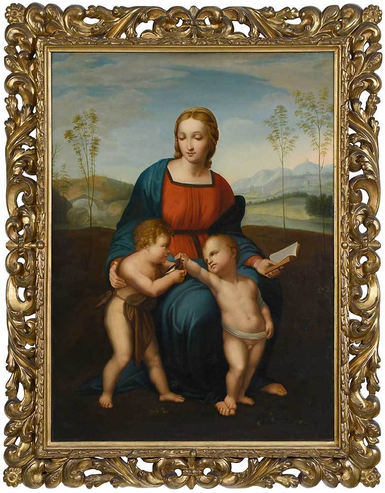 Madonna Of The Goldfinch