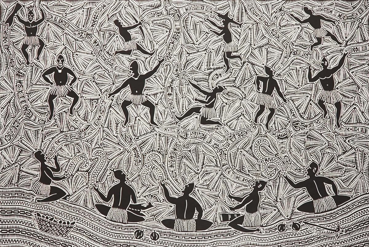 Billy Missi | Ceremonial Dance - Sagwlal | MutualArt
