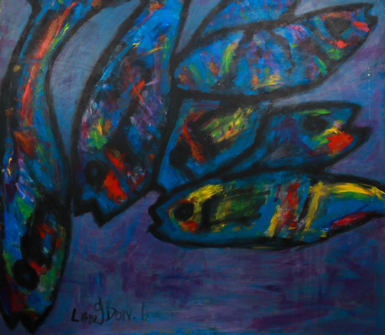 Stephen Langdon | Fishes | MutualArt