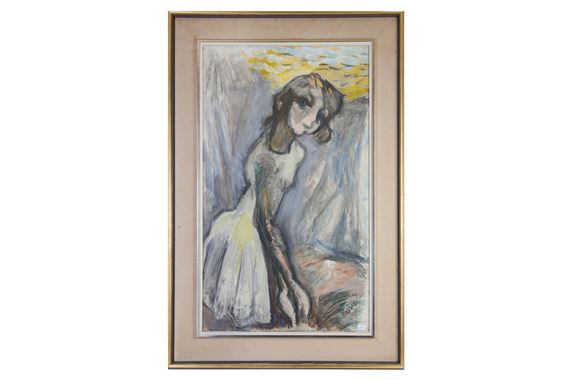 Henryk Gotlib | Portrait of a young woman | MutualArt