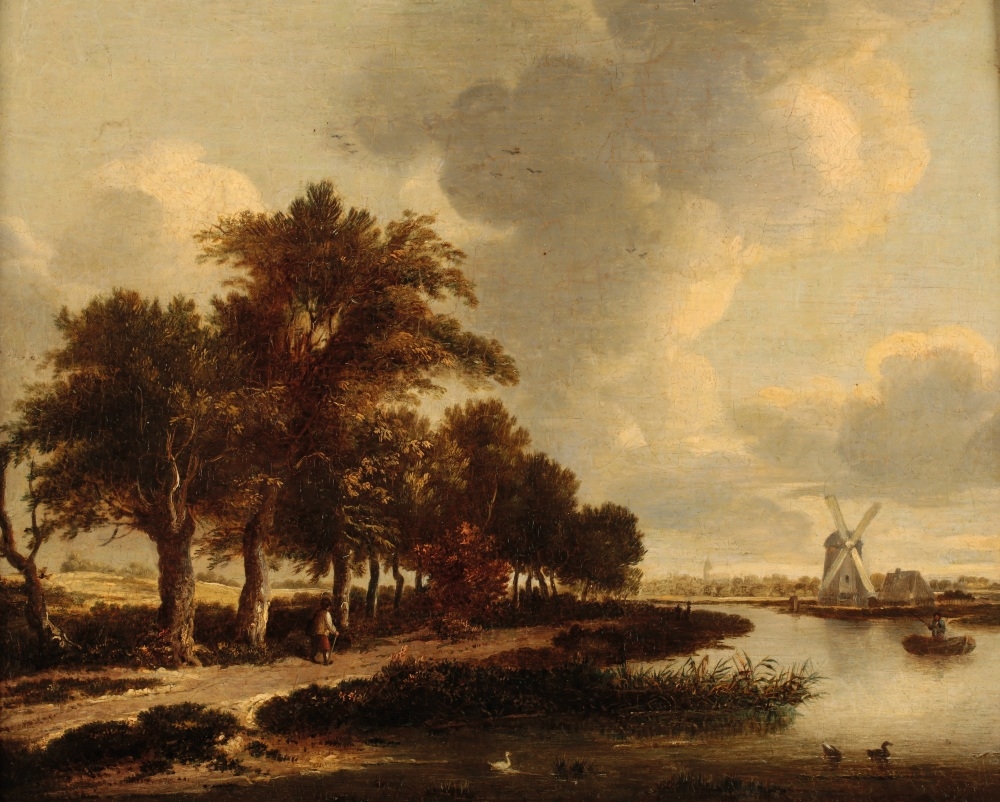 John Crome | A Landscape with a Windmill | MutualArt