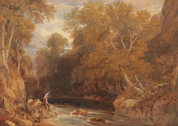 James Duffield Harding | The Trout Stream | MutualArt