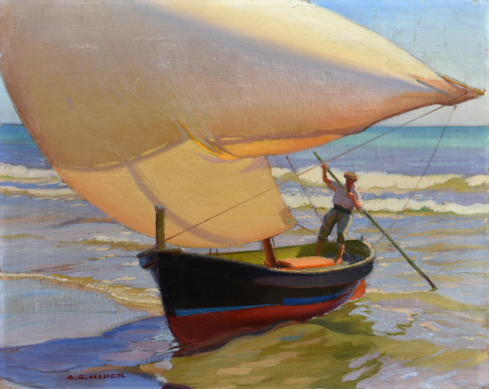 Arthur Grover Rider | Spanish Fisherman | MutualArt