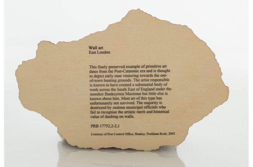 Banksy | Peckham Rock, postcard (2018) | MutualArt