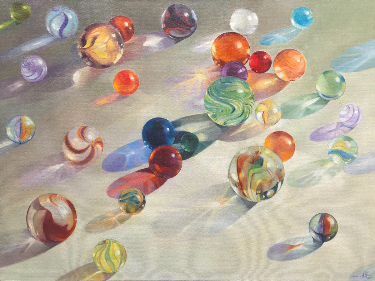 Maria Alfie | Marbles (1982) | MutualArt