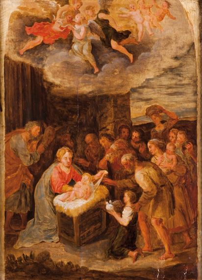 Frans Francken II | Nativity and Adoration of the Shepherds | MutualArt