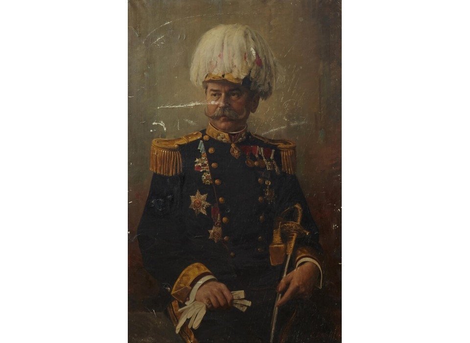 L. Robicsek | Portrait of a Military Figure (1912) | MutualArt