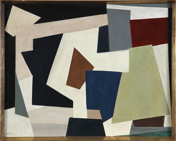 Pol Bury | Untitled Composition 115 (1952) | MutualArt