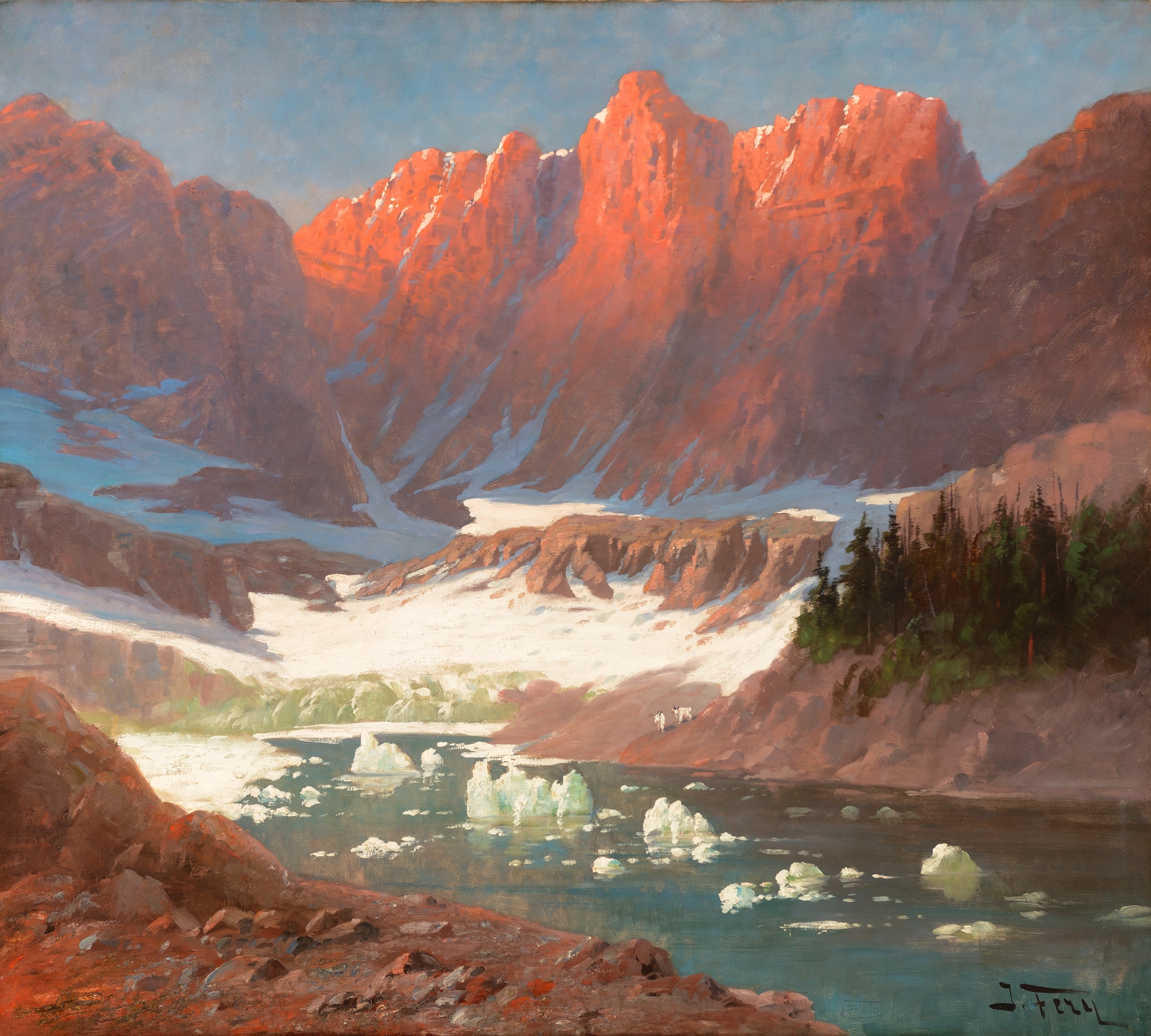 John Fery | Iceberg Lake, Glacier Park | MutualArt