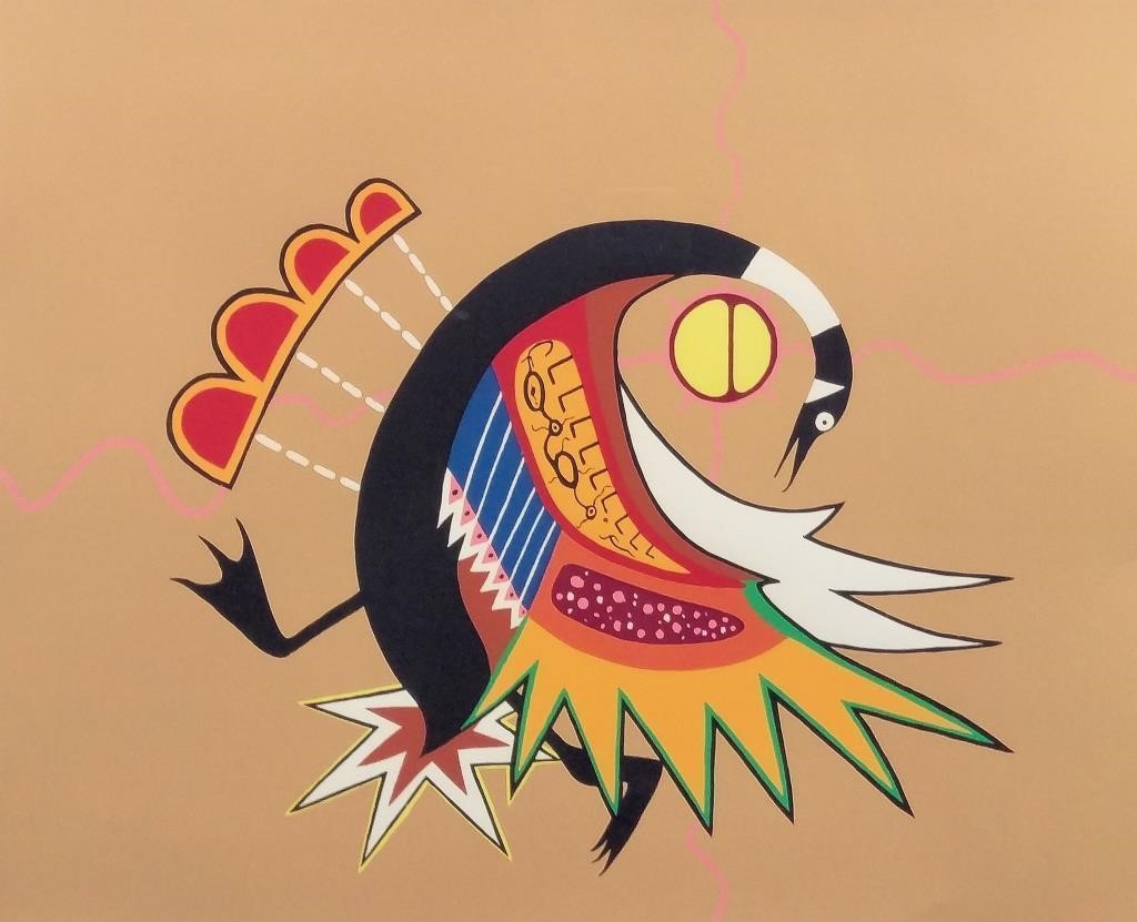 Jackson Beardy | COMMUNICATION (1975) | MutualArt