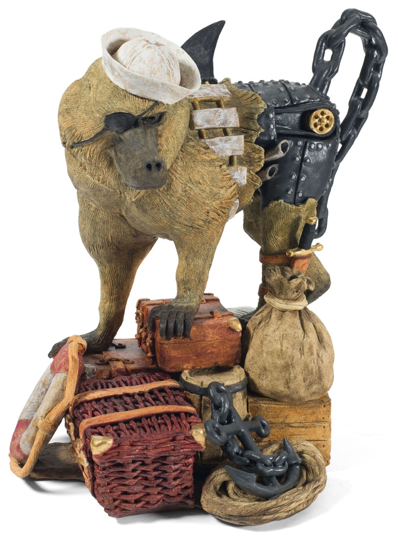 Alan Waring | Nautical Chimp (2017) | MutualArt