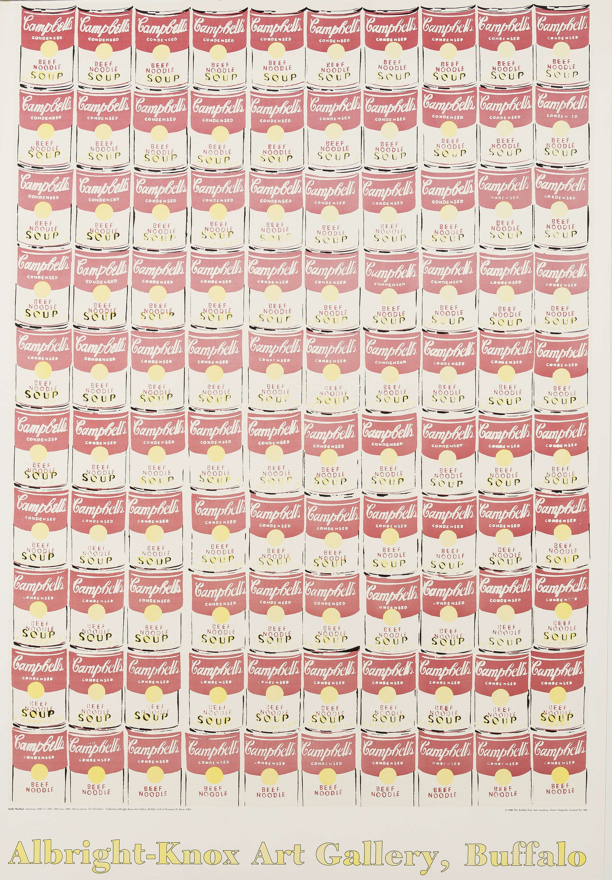 Andy Warhol | 100 Cans (1990) | MutualArt