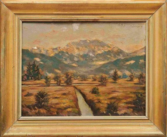 Curt Herrmann | Loisachtal mit Benediktenwand | MutualArt