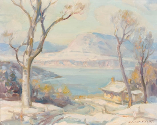 Adam Sheriff-Scott | Hiver dans les Laurentides | MutualArt
