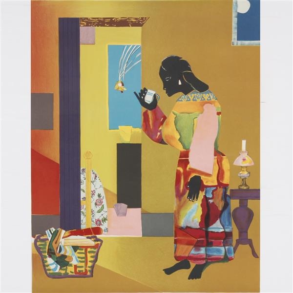 Romare Bearden Piano Lesson