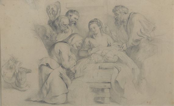 Peter Paul Rubens | L'adoration des bergers | MutualArt