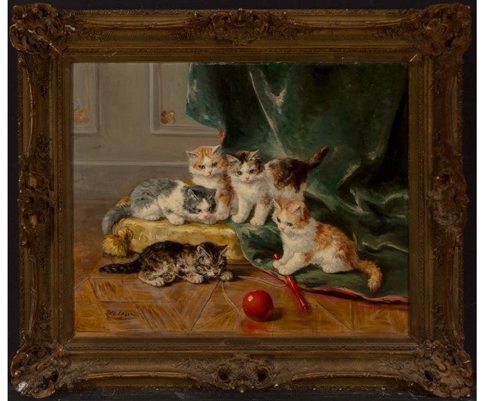 Marie Yvonne Laur | Kittens | MutualArt
