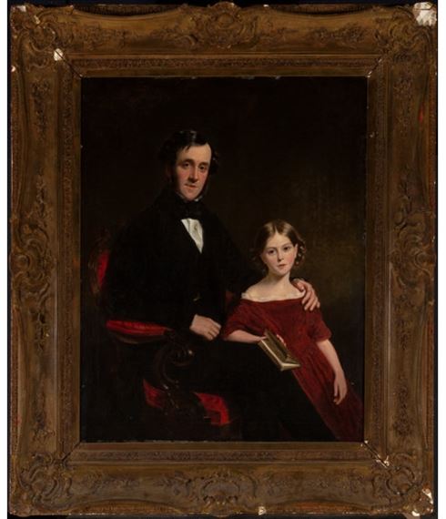 J. L. Ritchie | Portrait of Father and Daughter | MutualArt