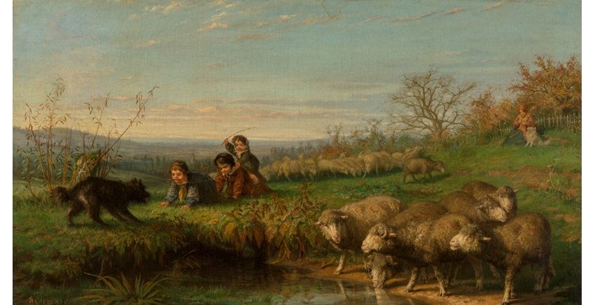 August Friedrich Albrecht Schenck | Summer Time | MutualArt