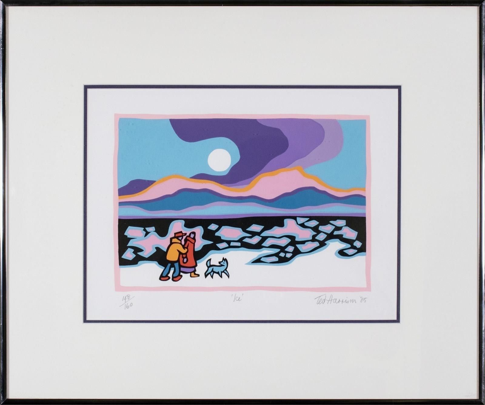 Ted Harrison | Ice | MutualArt