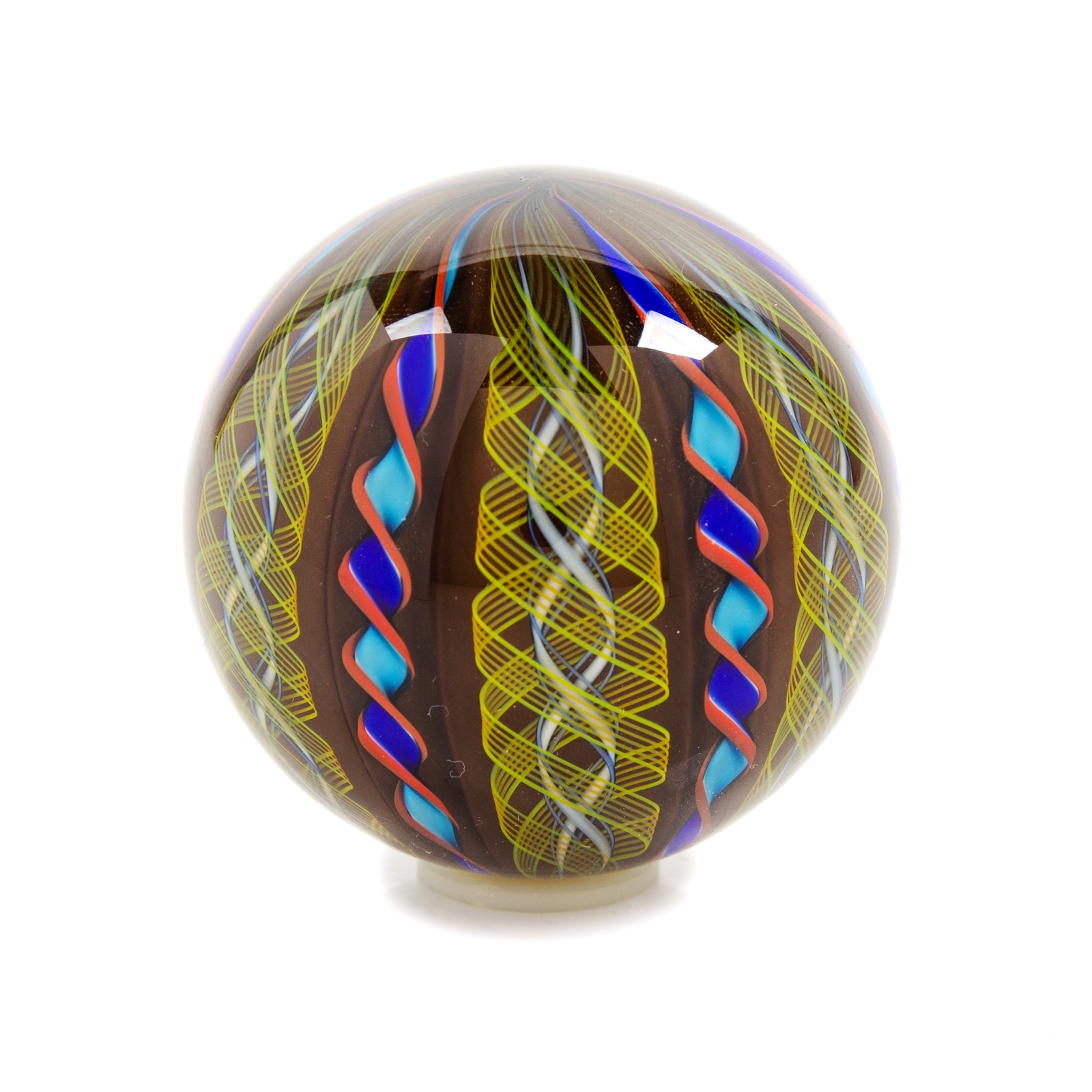 Mark Matthews | Large Art Glass Marble (1998) | MutualArt