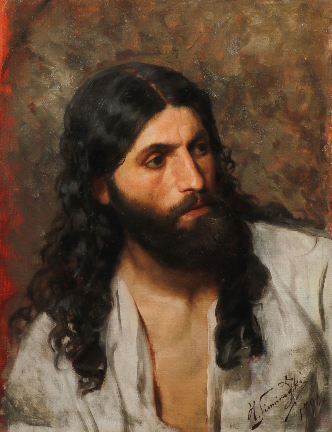 Henryk Siemiradzki | Christ and the Samaratin (1890) | MutualArt