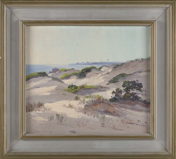 Charles Gordon Harris | Looking across Cape Cod Bay to Provincetown ...