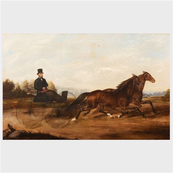 Thomas J. Scott | ACTIVE LATE 19TH CENTURY BARD HELD BY A JOCKEY ...