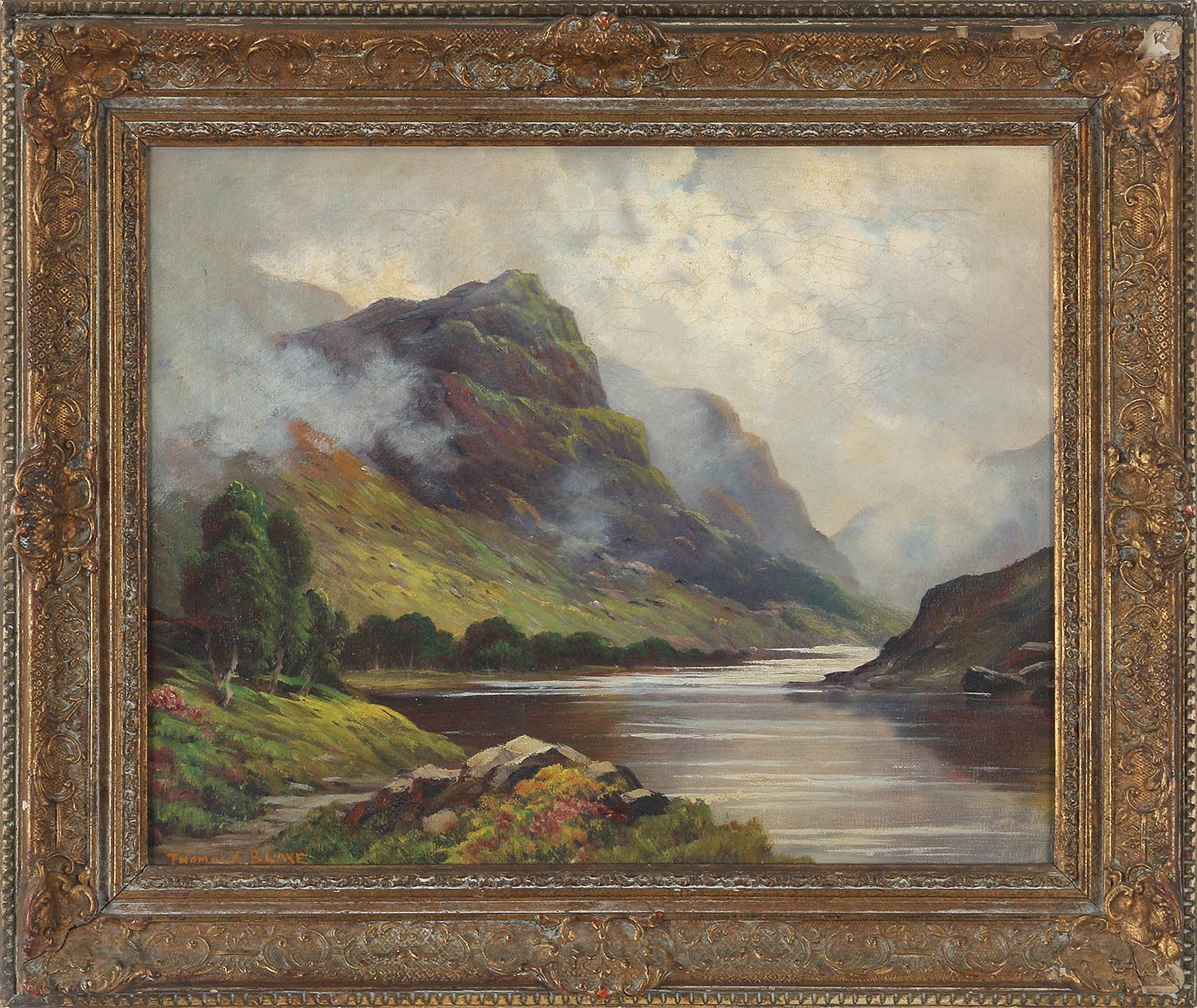 Thomas C. Blake | Highland landscape | MutualArt