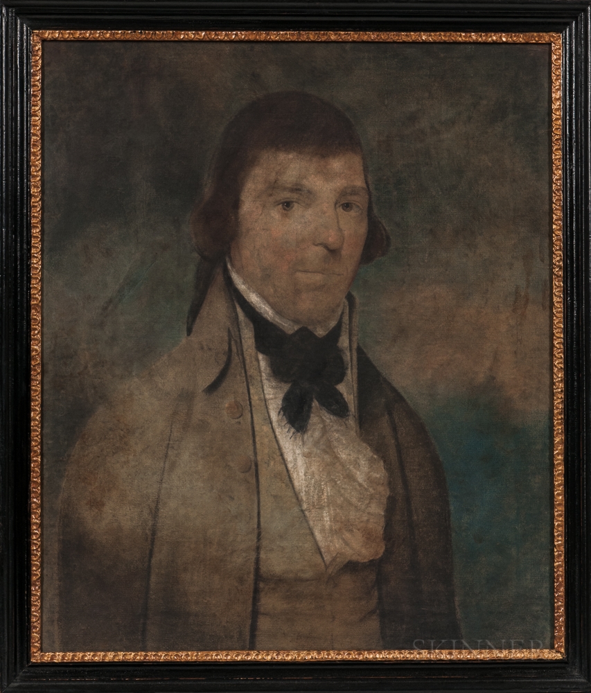 Anglo-American School, 18th Century | Portrait of a Man | MutualArt