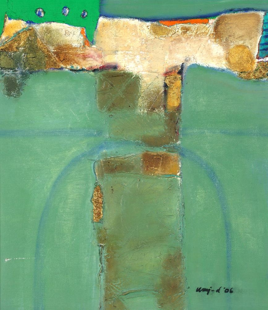 Umi Dachlan | Cahaya Emas Di Atas Garis Pintu Kehidupan (2006) | MutualArt