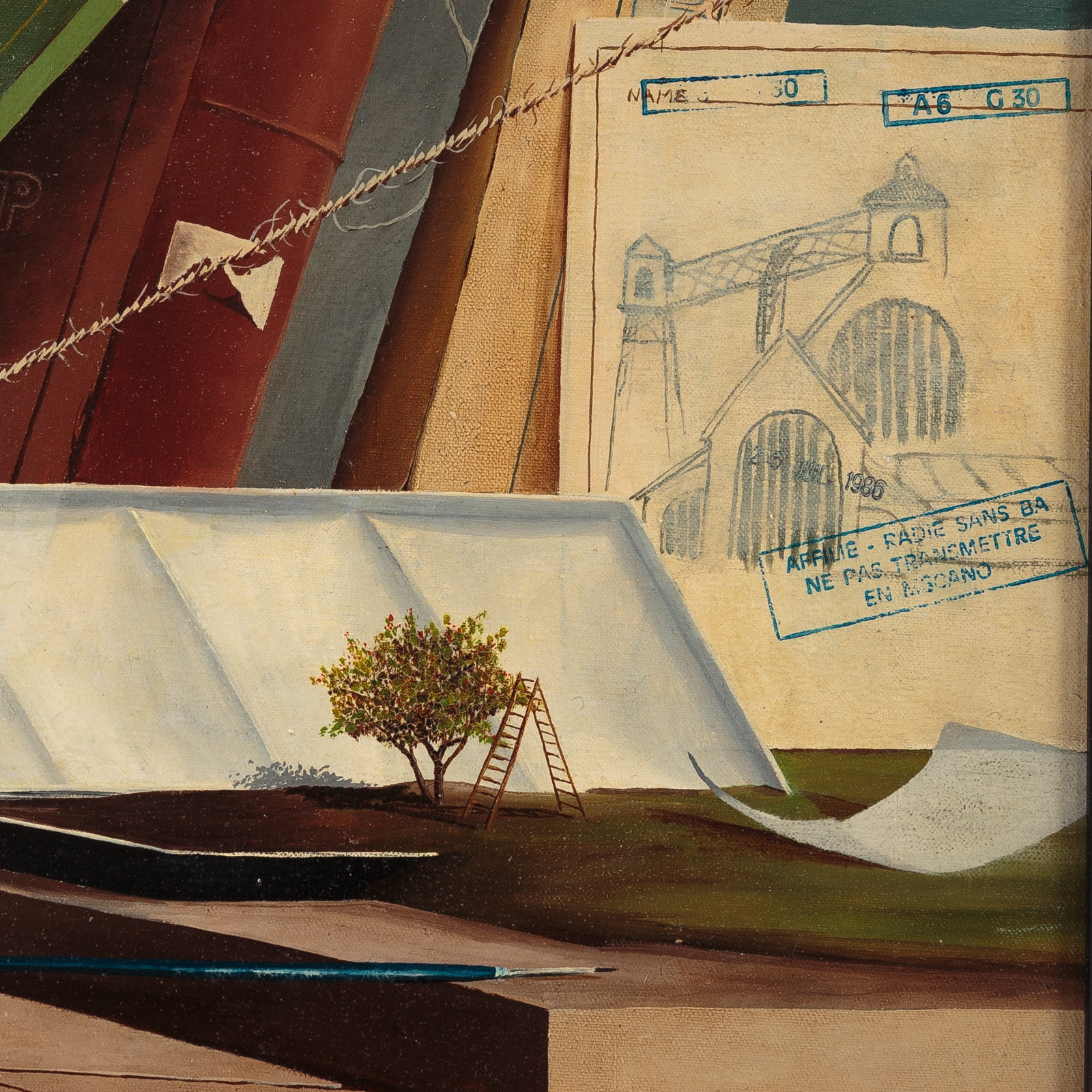 Hervé Petit | Surrealist Landscape | MutualArt