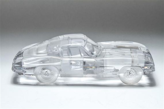 Daum Frères | Daum France Corvette Stingray Crystal Automobile | MutualArt