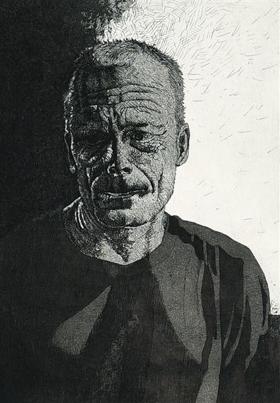 Helena Hugo | Two works: The Worried Men III, and IV (2014) | MutualArt