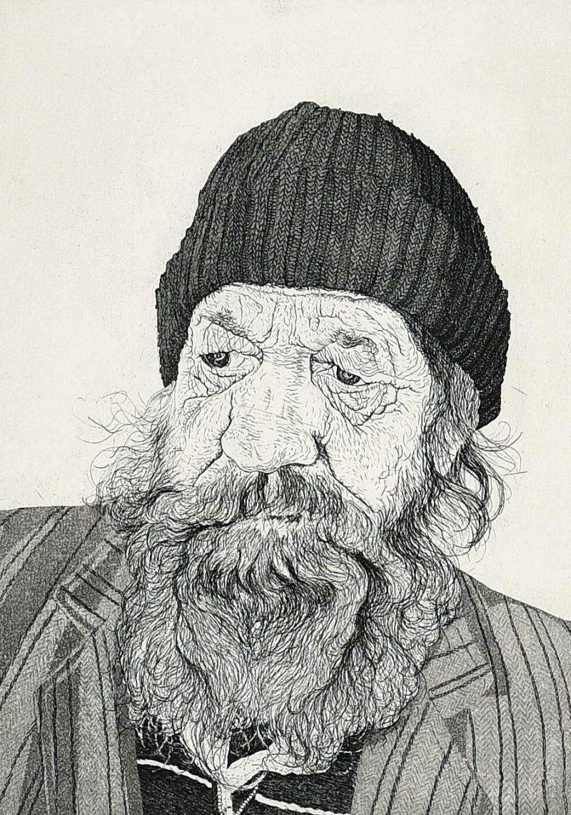 Helena Hugo | Two works: The Worried Men III, and IV (2014) | MutualArt